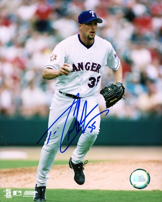 Tim Crabtree Autographed 8x10 Texas Rangers #4 | eBay