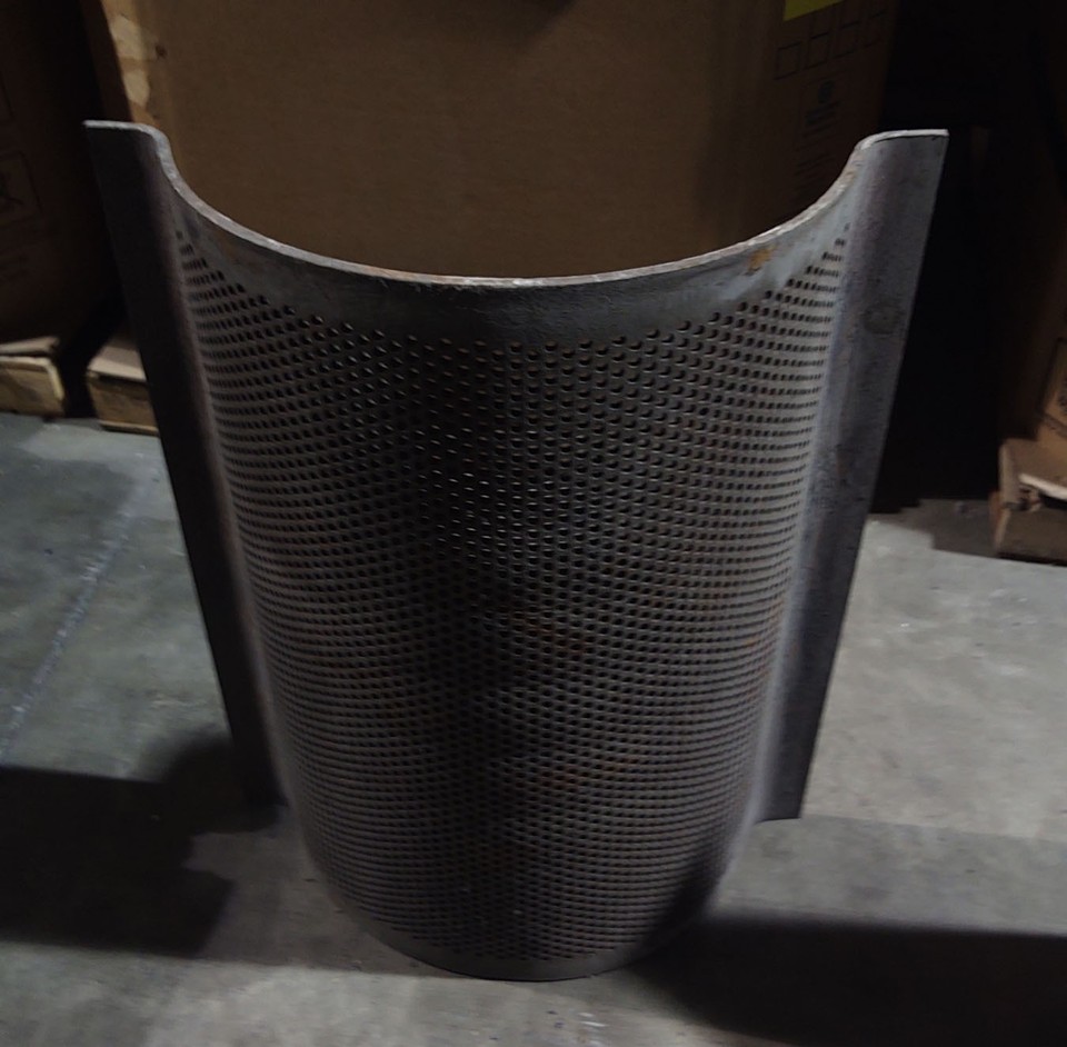 🔥3/8" Hole Granulator Metal Grinder Screen 36"x28"x10" | eBay