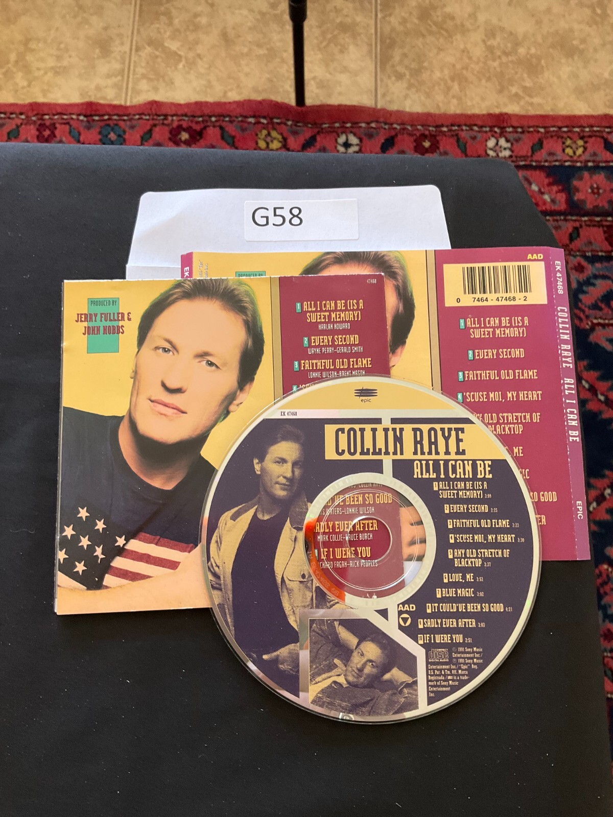 Collin Raye CD : All I Can Be (1991) No Case No Tracking #G58 | eBay