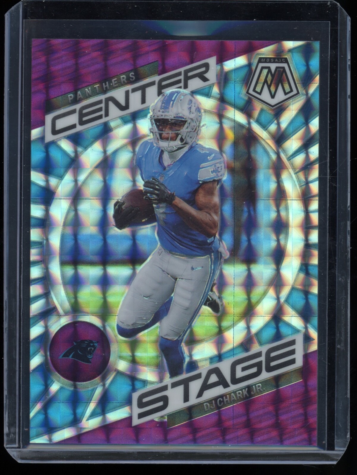 2023 Panini Mosaic DJ CHARK JR. Center Stage Purple Mosaic Prizm CS-DJC ...