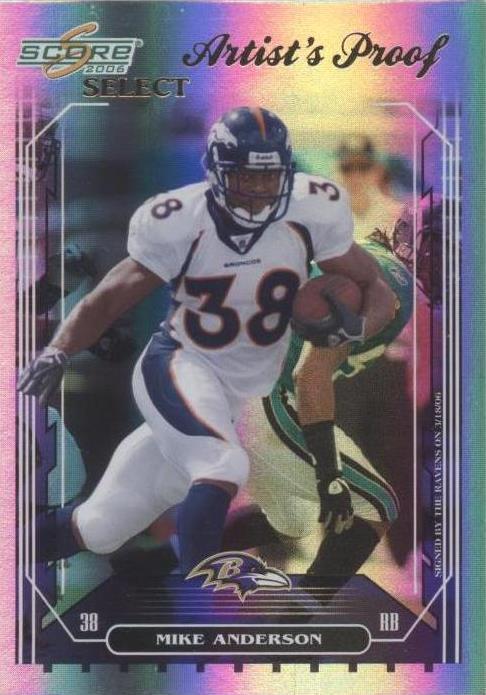 2006 Score Select - Mike Anderson #79 Artist's Proof /32 for sale ...