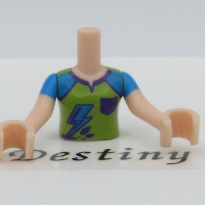 LEGO Friends Mini Doll Torso Girls Princess FTGpb176c01 Lime Shirt ...