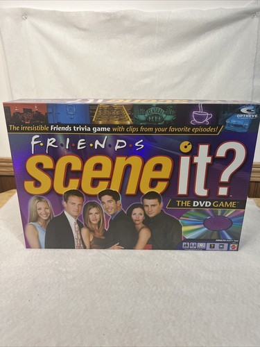 Friends Scene It? Board Game First Edition DVD Trivia 2005 100% ...