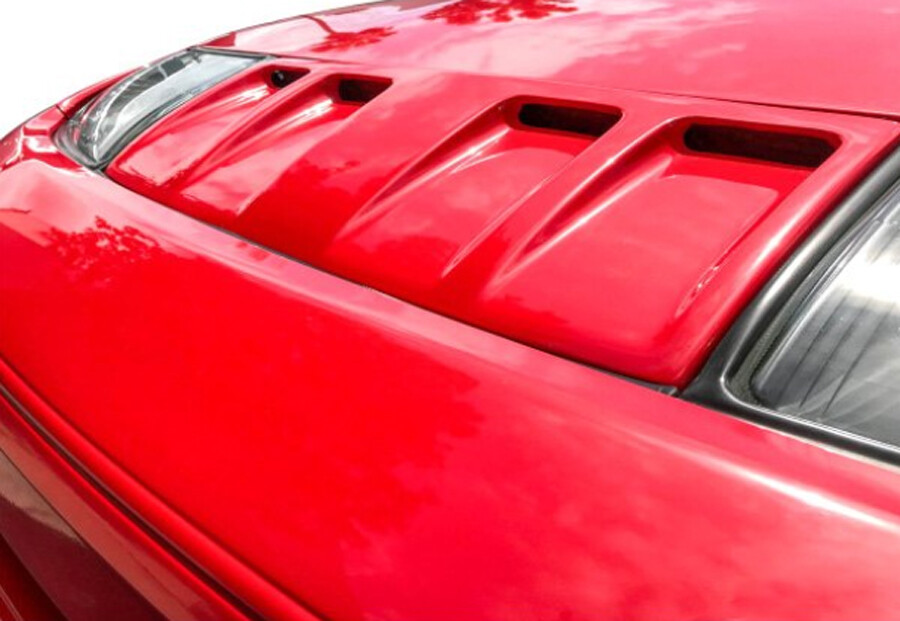 Fits 90-96 Nissan 300ZX Z32 Stillen Urethane Ducted Hood Nose Panel NEW ...