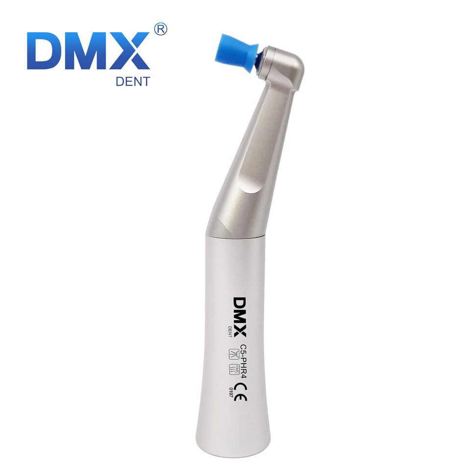 Dental 4:1 Low Speed Handpiece Screw-in Snap-on Contra Angle Prophy Fit ...
