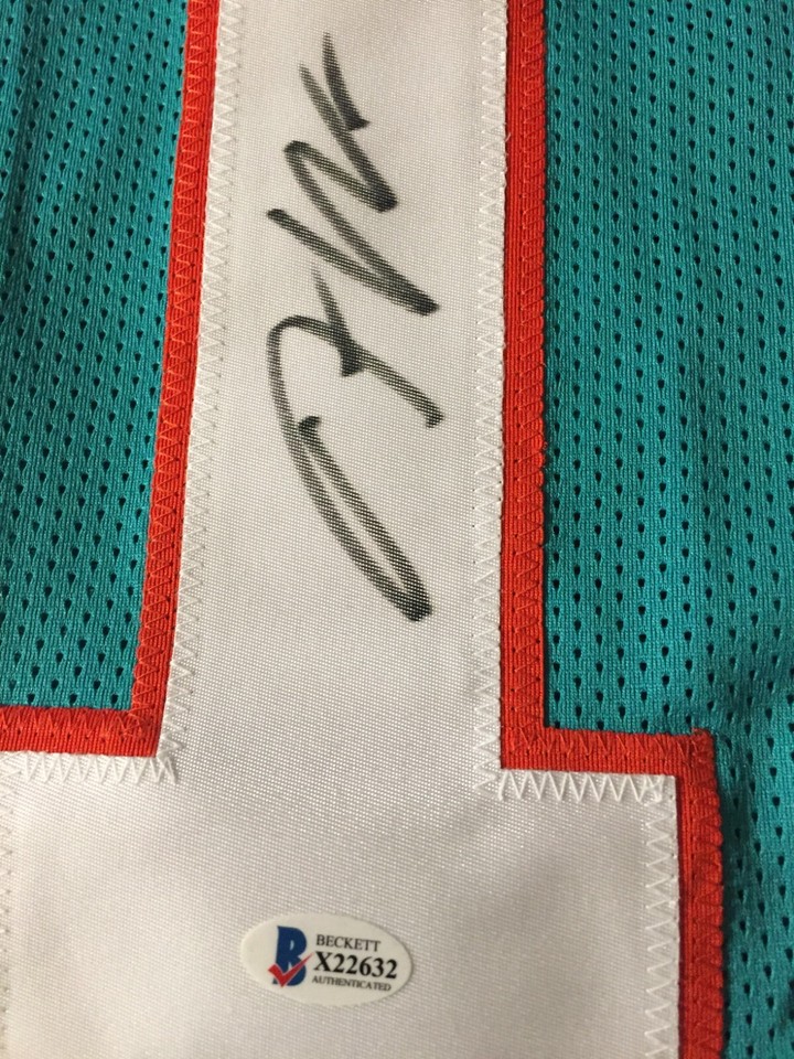 Jaylen Waddle Autographed Signed Dolphins XL Custom Jersey-Beckett | eBay