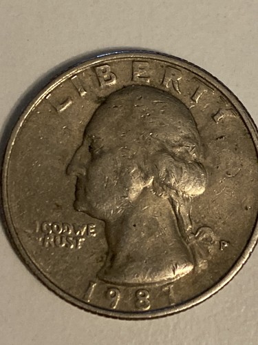 1987 P George Washington Quarter Misprint Error | eBay