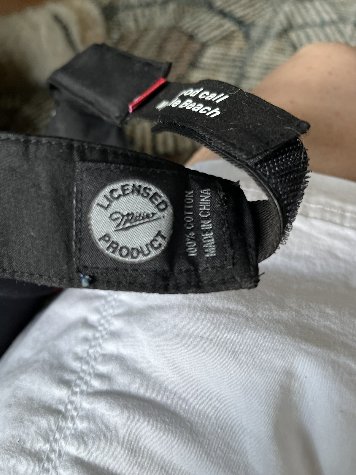 Miller Good Call Myrtle Beach Cap Black Men’s One Size Adjustable 100% ...