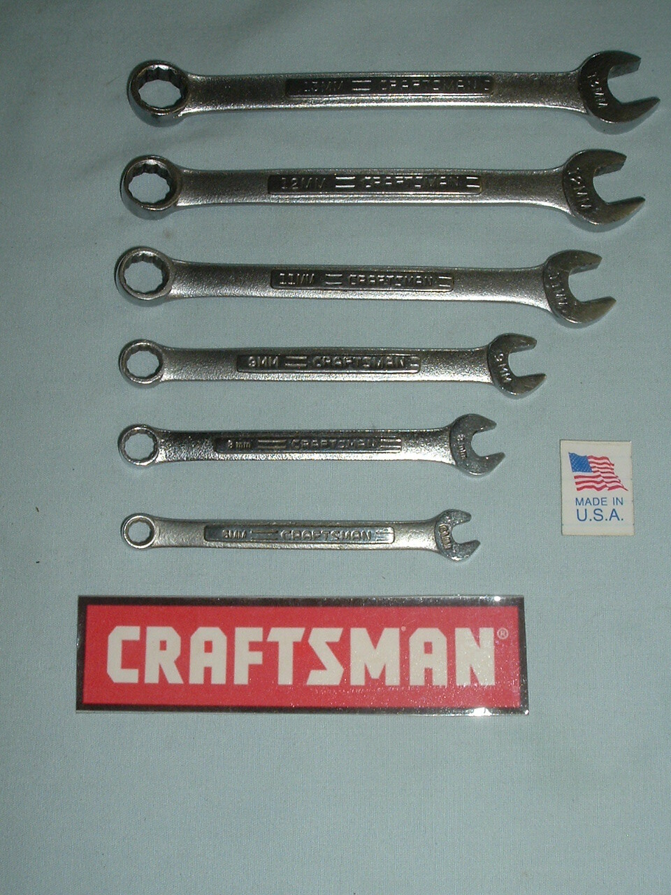 VINTAGE CRAFTSMAN #42909, 42912, 42913, 42915, 42916, 42917 METRIC ...