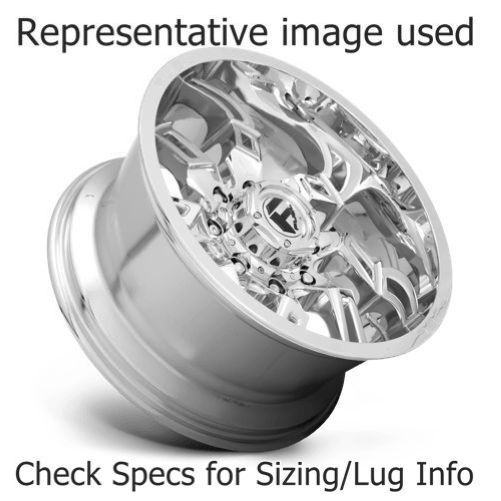 Fuel D74620907550 Wheel Rim D746 Lockdown Series Chrome Finish 20x9 ...