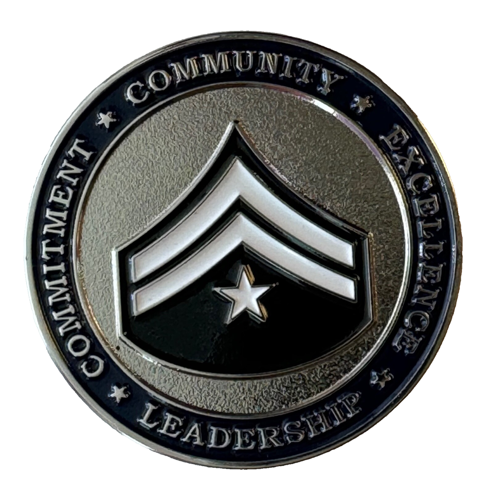 LAPD Challenge Coin Senior Lead Officer Los Angeles Police Department ...