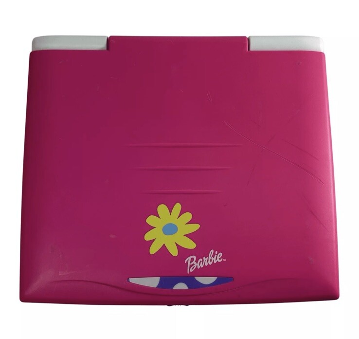 Barbie B-Smart PC Notebook Learning Laptop RadioShack Vintage Tested | eBay