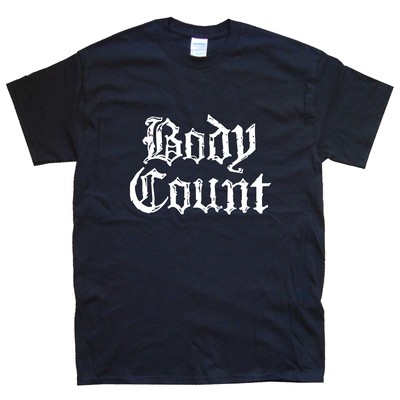 BODY COUNT T-SHIRT sizes S M L XL XXL colours Black, White | eBay UK