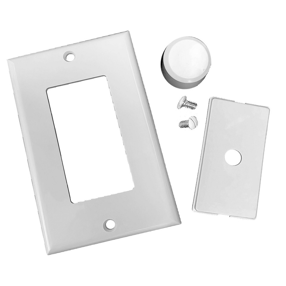 Replacement Knob In-Wall Volume Control Decora Kit White | eBay