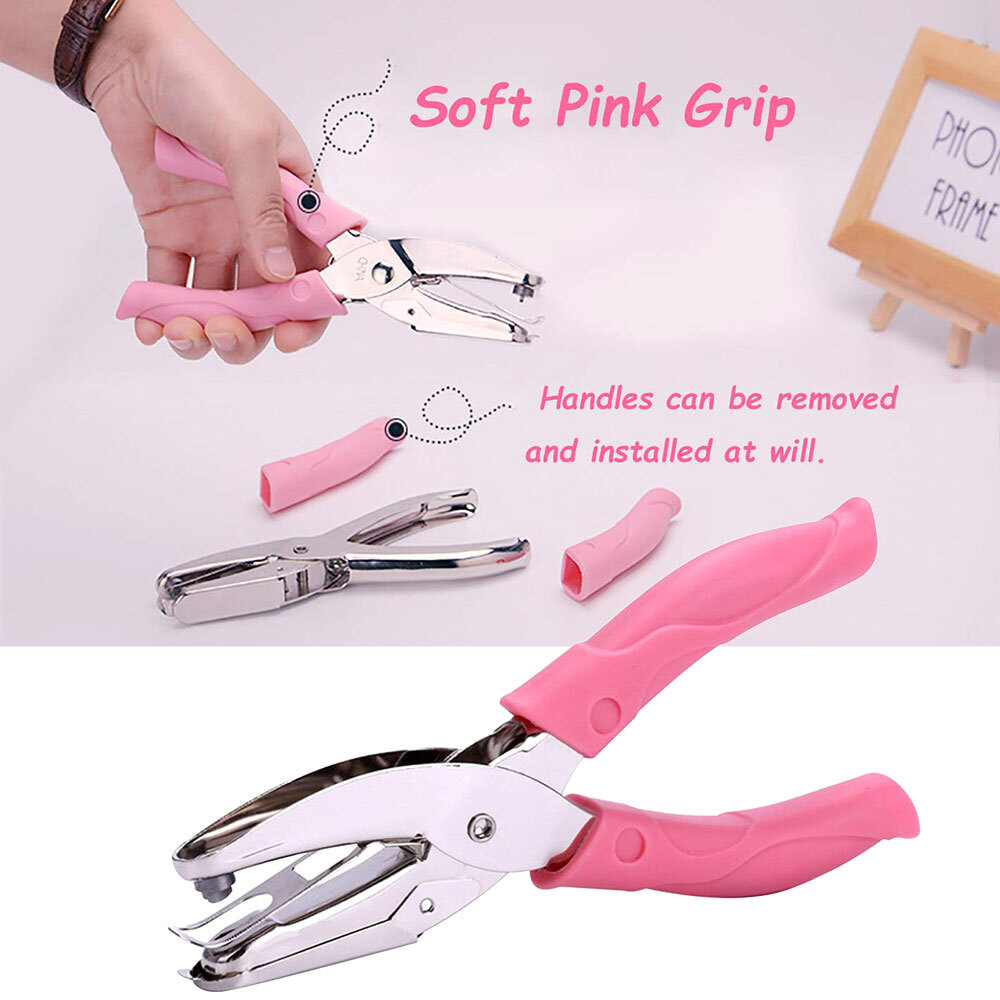 USA Small Single Hole Punch Paper Puncher Heart Star Cutter Embossing ...