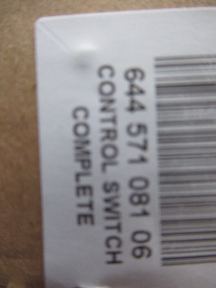 NEW Porsche 356 BT6 Heating and Ventilation Control Switch Unit | eBay