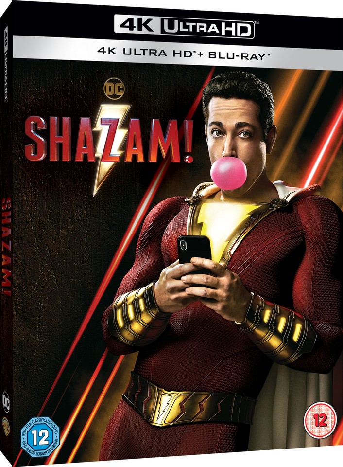 Shazam! (4K UHD Blu-ray) Adam Brody Asher Angel Djimon Hounsou (UK ...