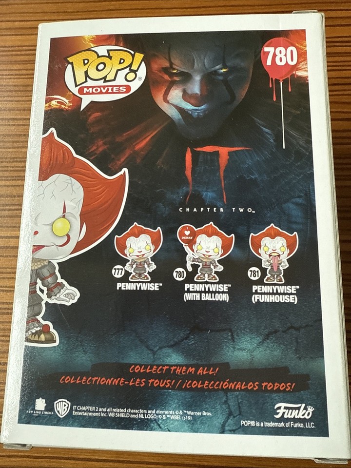 Funko Pop! Vinyl: It Pennywise with Balloon #780 | eBay