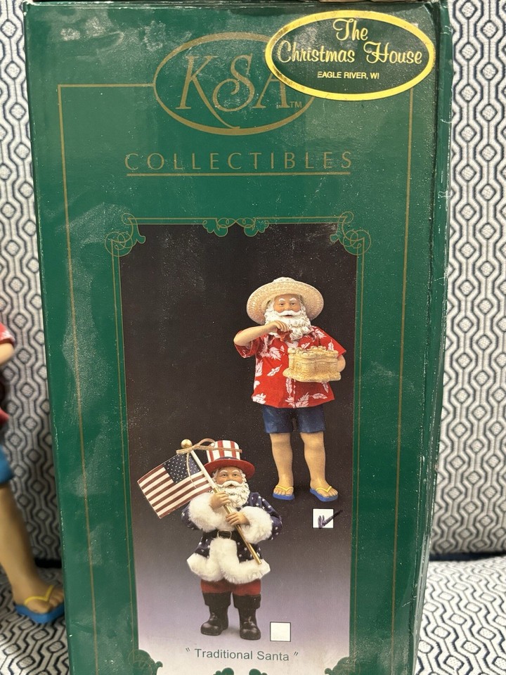 Ksa Collectible Summer Santa Sand Castle | eBay