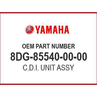 Yamaha C.D.I. UNIT ASSY 8DG-85540-00-00 OEM NEW | eBay