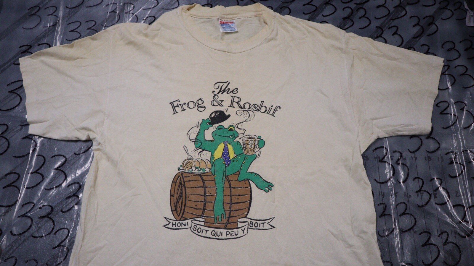 XL Vintage The Frog & Rosbif Paris Real Ale Brewery … - Gem