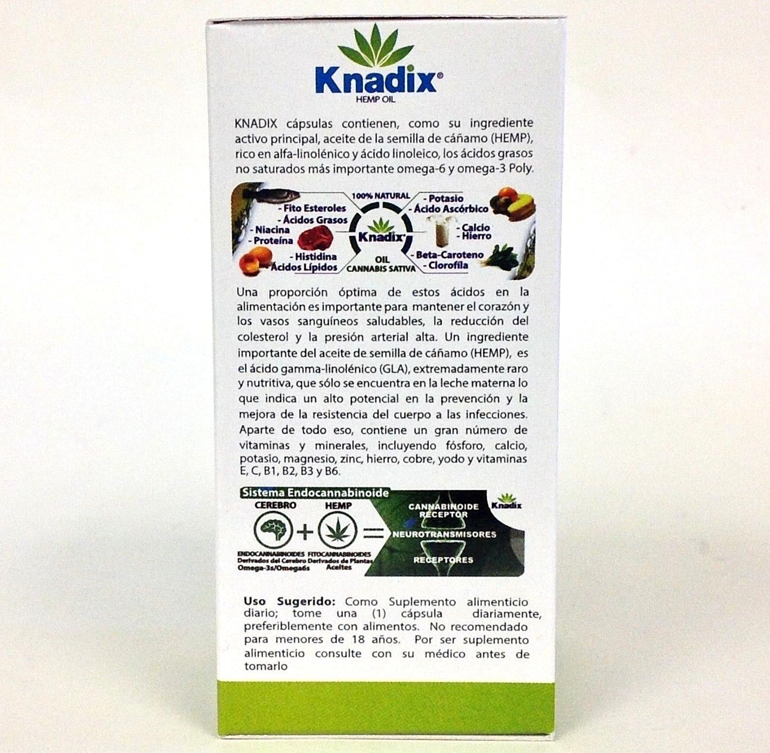 1 KNADIX OIL DIETARY SUPPLEMENT 30 CAPS 850993004819| eBay