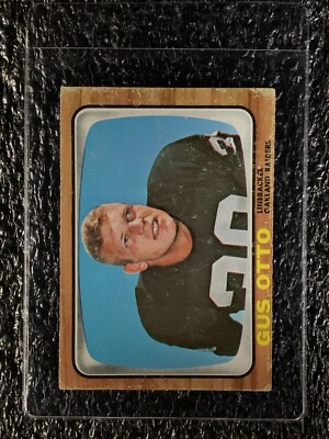 1966 Topps Football #114 Gus Otto VG | eBay