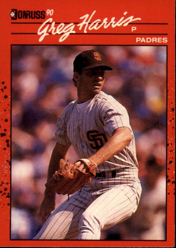 1990 Donruss #65 Greg W. Harris - NM | eBay