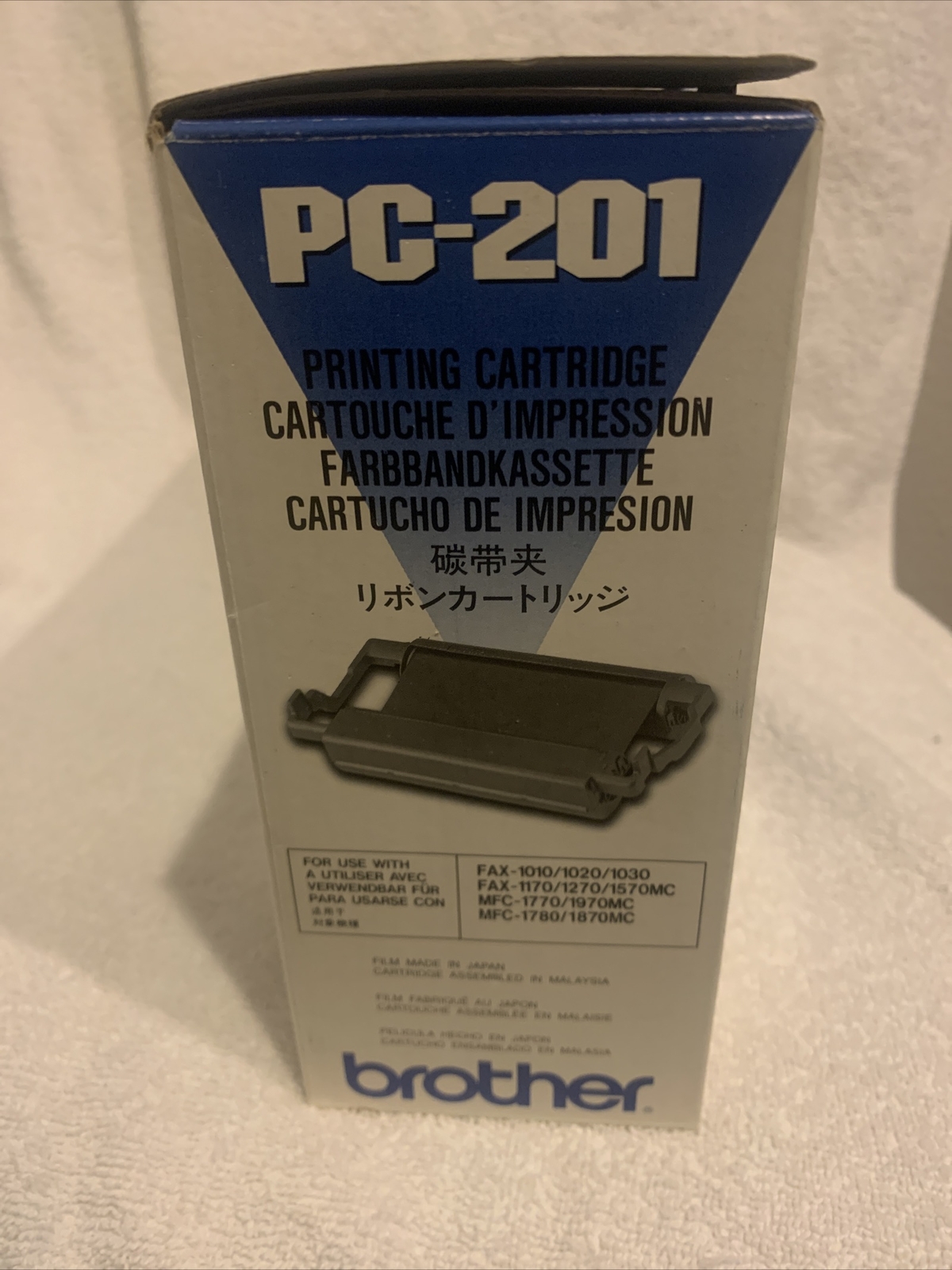Brother PC-201 Black Printing Cartridge for sale online | eBay