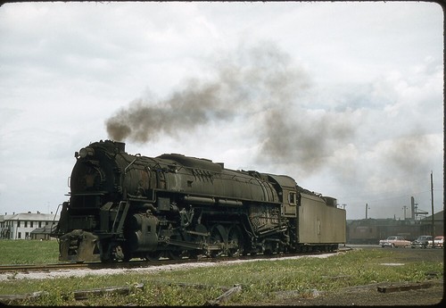 Pennsylvania Railroad PRR J1 6169 Sandusky, OH May 1957 Kodachrome ...