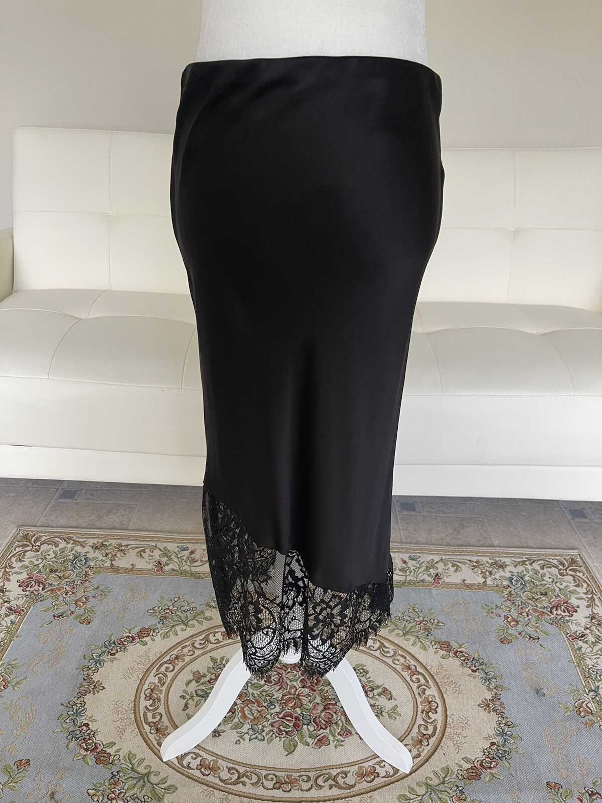 100% SILK Generation New York Black A Lines Career Sk… - Gem