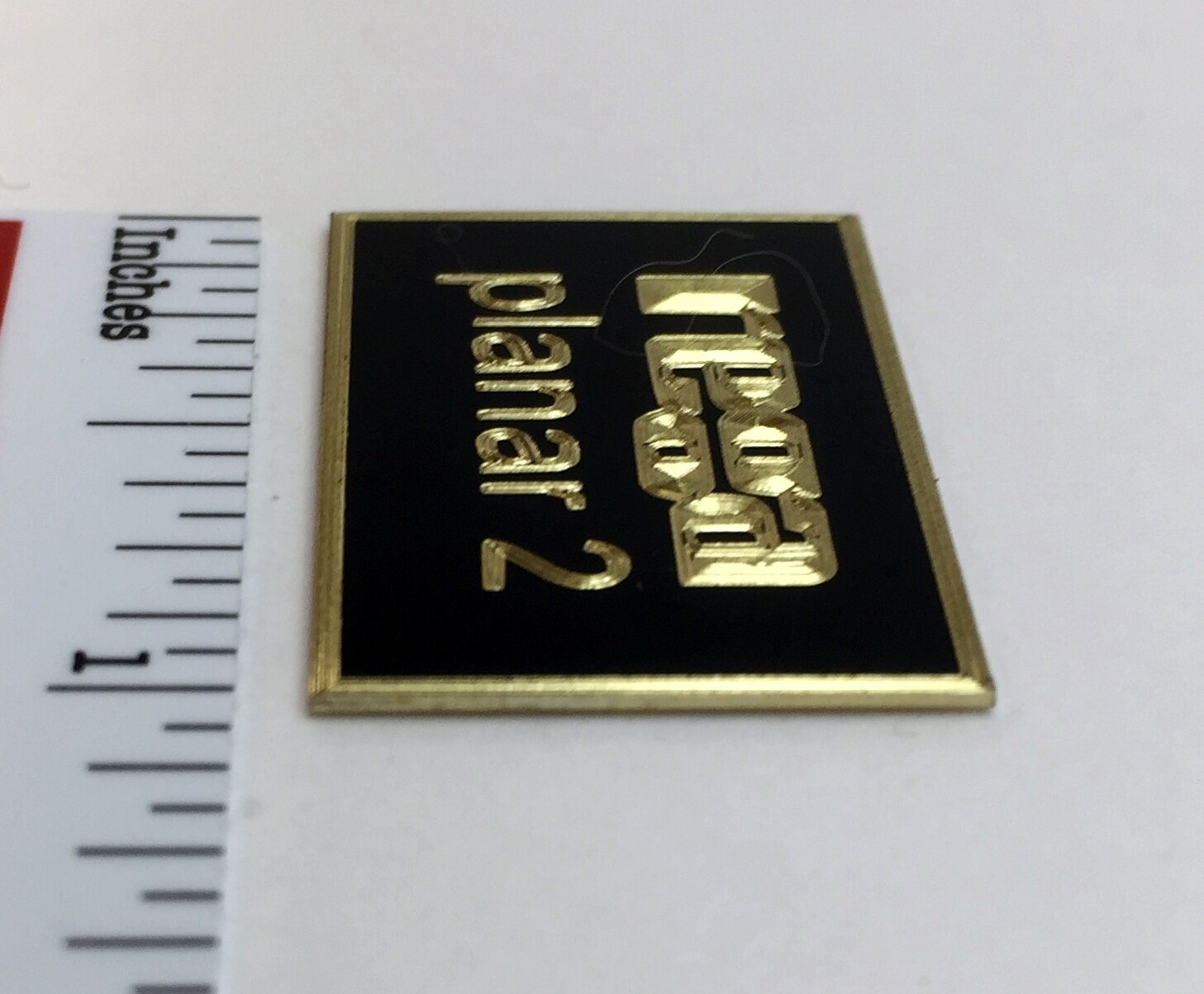 Rega Planar 2 Custom Engraved Solid Brass Turntable Badge Logo | eBay