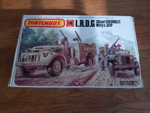 Matchbox 1/76 PK-173 - British SAS LRDG 30cwt Chevrolet and Willy's ...