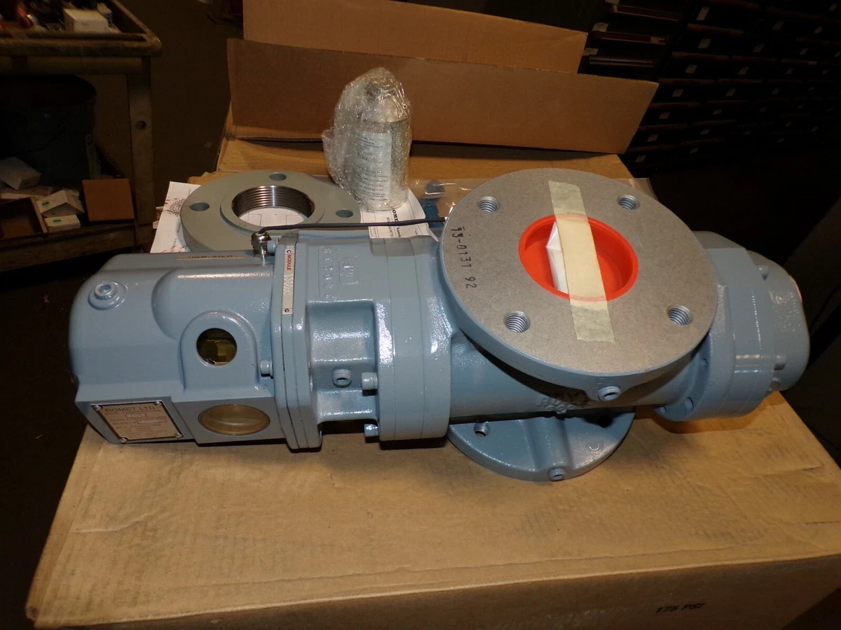 NEW ROMET 3 PORT ROTARY GAS METER MODEL 5000 CAP 5000 Ft3/H, 56% OFF