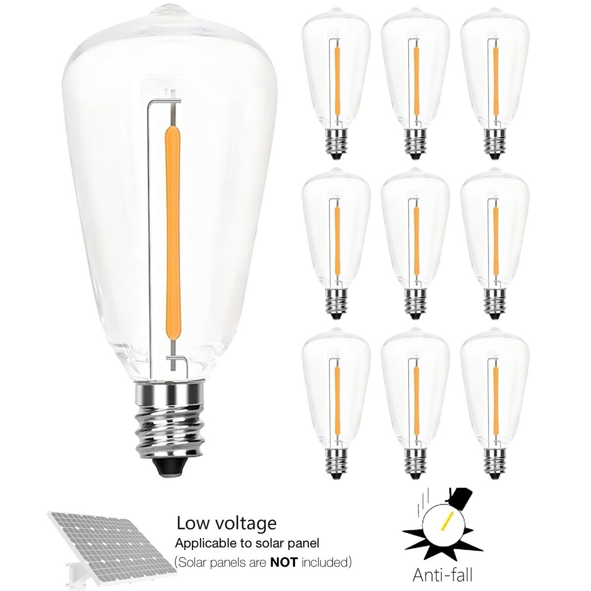 Edison Led Bulb E12 Candelabra Light