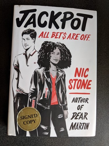 Jackpot by Nic Stone. SIGNED, First Edition, First Print, 2019. HC/DJ ...