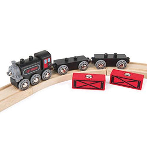 Steam-Era Freight Train Classic Black & Red Children's Locomotive Toy ...