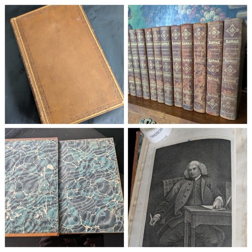 'The Works of Samuel Johnson' 12 Vols New 1st Edition Full Leather 1824 ...