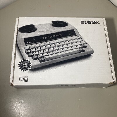 Ultratec Minicom 4 Turbo Text to Telephone Phone Hearing Impaired ...