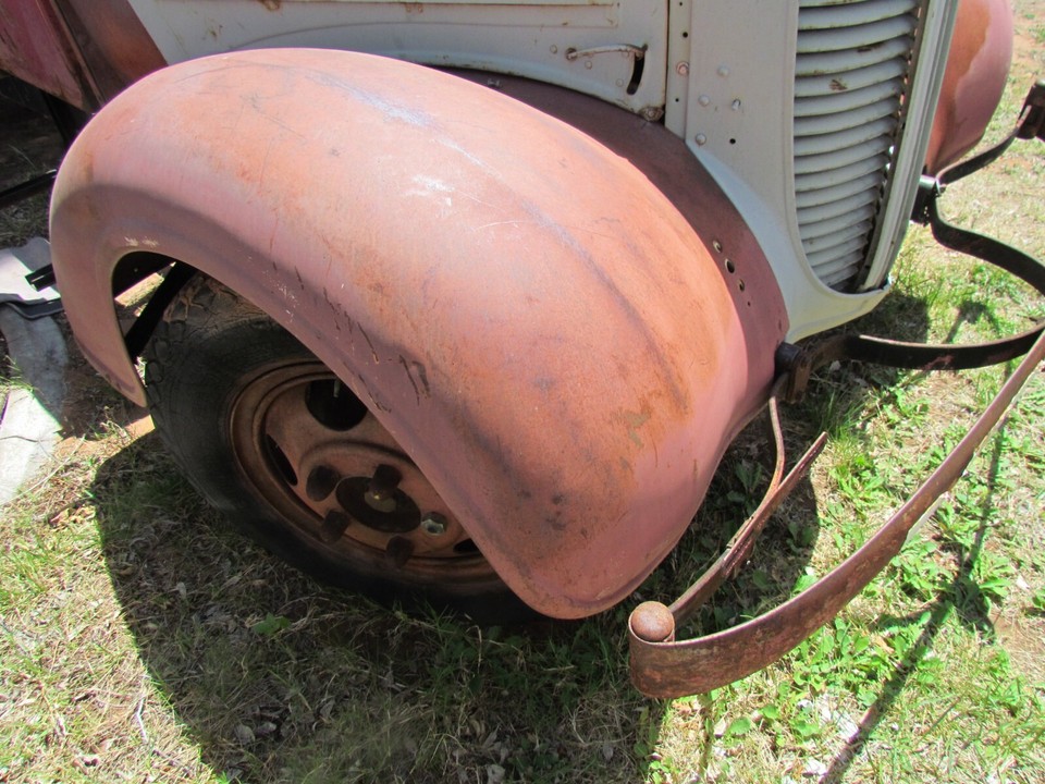 1937 DODGE Truck front bumper with mounting brackets HOT RAT ROD | eBay