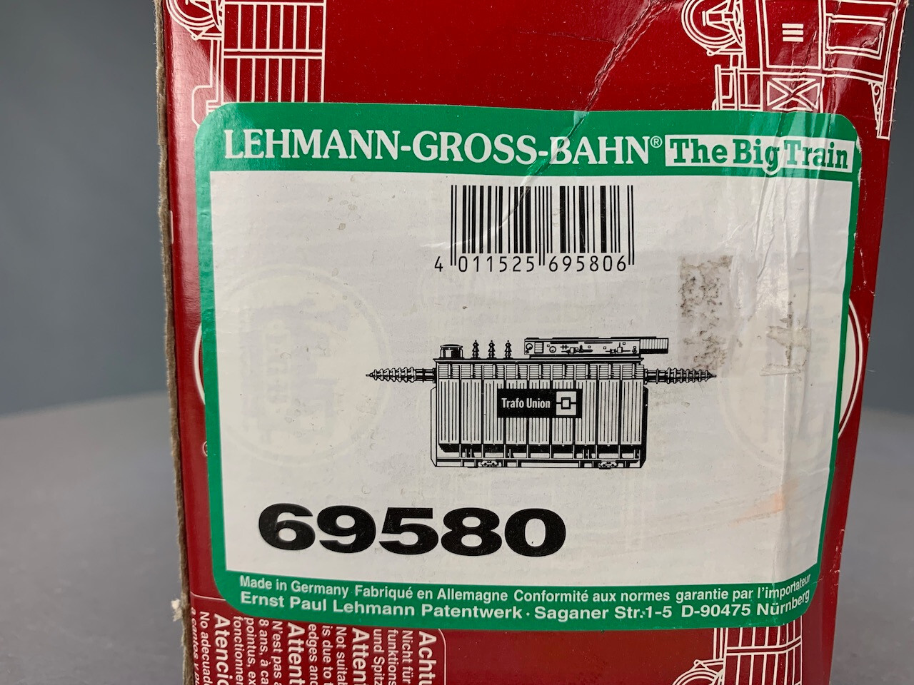 G Scale LGB 69580 Trafo-Union Transformer G530 LZ | eBay