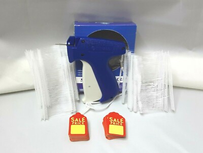 Clothing Price Tagging Tag Tagger Gun With 1000 Pins Fasteners 100 ...