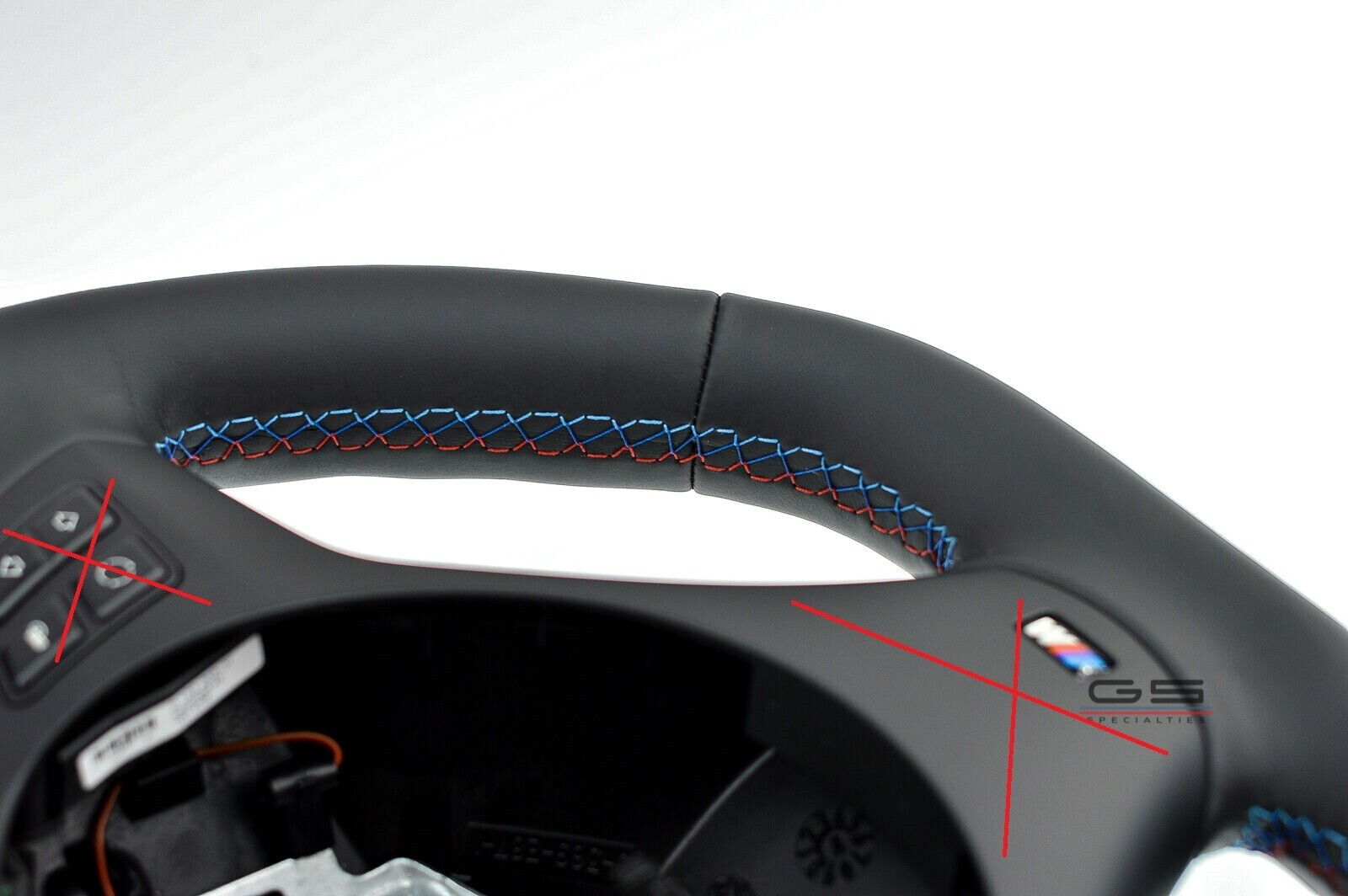 BMW E92 M3 E90 E91 E93 E81 E82 E87 E88 M Steering Wheel Flat Bottom ...