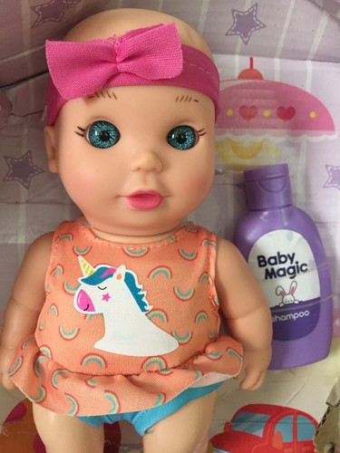 Baby Magic Much Love Baby Doll Unicorn Romper New Adventures on Box ...