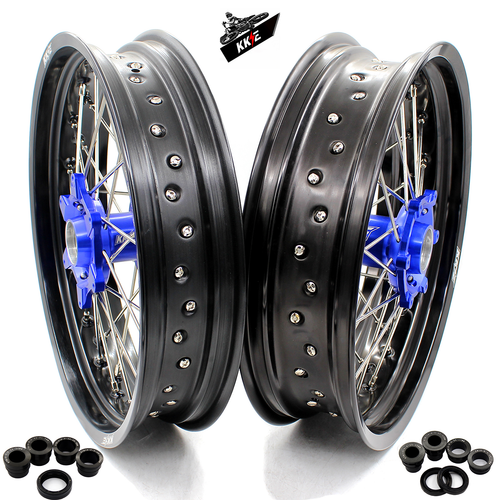 KKE 17 Inch Motard Supermoto Wheels Rims Fit KTM 125-530CC XC SXF EXC ...