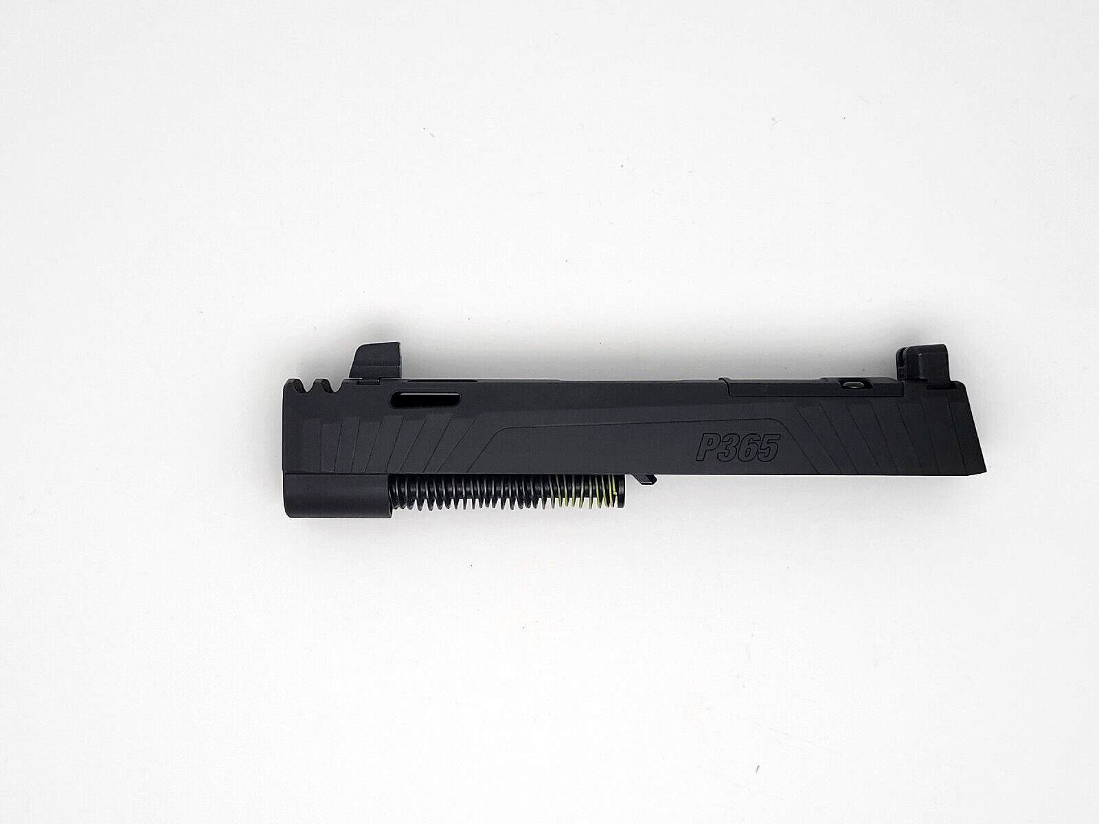 P365X SLIDE, 3.1", 9MM SPECTRE COMP ASSEMBLY, INTEGRATED COMP - BLACK W ...