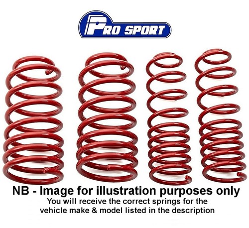 PRO SPORT LOWERING SPRINGS 35MM/30MM - FITS AUDI A5 B8 8T3 COUPE - 1.8 ...