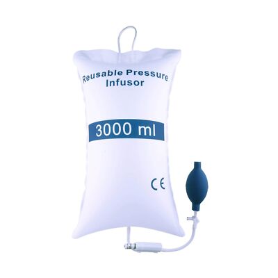 Veterinary Pressure Infusion Cuff 3000 ml with Piston Gauge Reusable ...