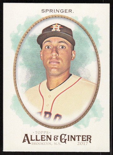 2017 Topps Allen & Ginter #123 George Springer | eBay