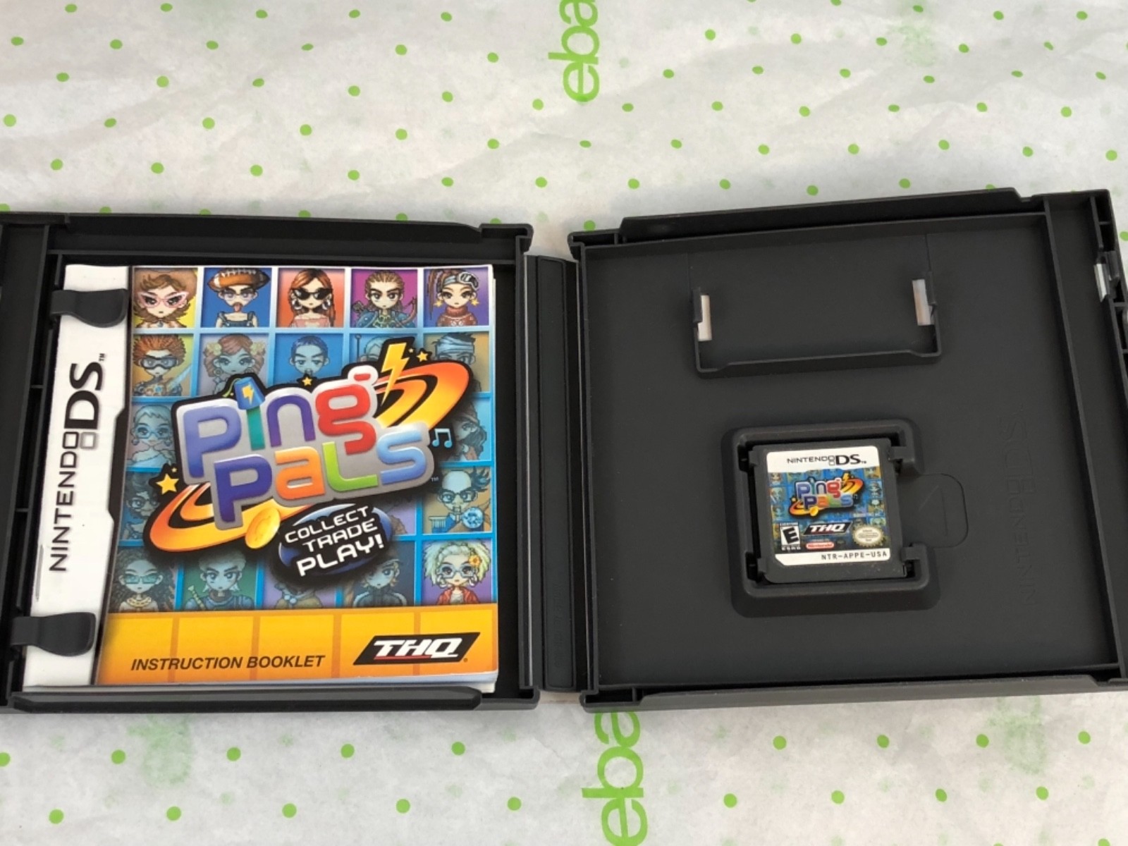Nintendo DS Ping Pals Video Game With Booklet Gift | eBay